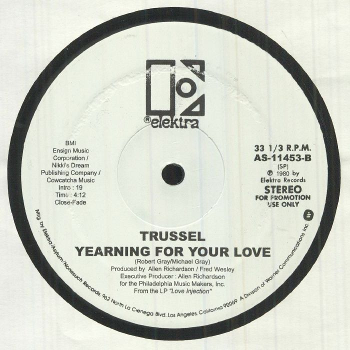 TRUSSEL - I Love It (reissue) Vinyl at Juno Records.