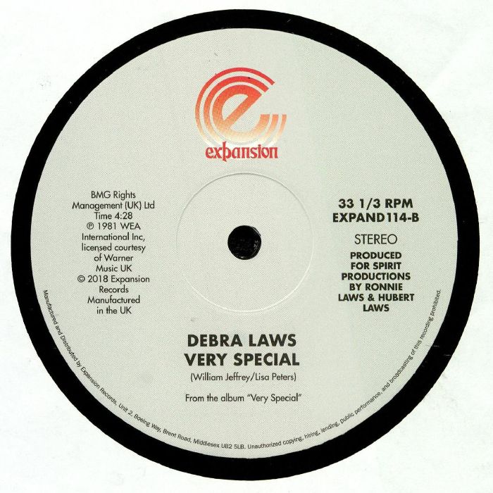 Debra LAWS - On My Own Vinyl at Juno Records.