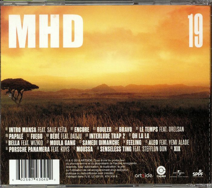 MHD - 19 CD at Juno Records.