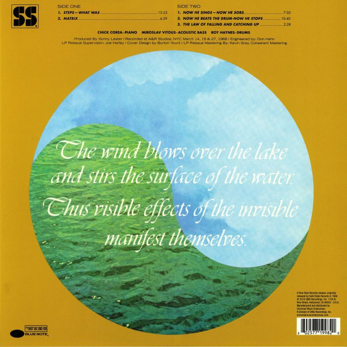 Chick COREA - Now He Sings Now He Sobs (reissue) (Tone Poet Series ...