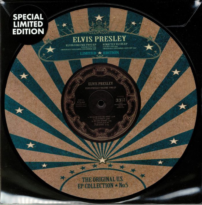 Elvis PRESLEY - The Original US EP Collection 5 Vinyl at Juno Records.