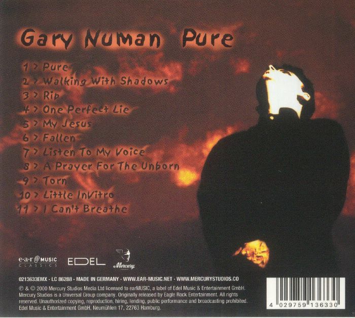 Gary NUMAN - Pure CD at Juno Records.