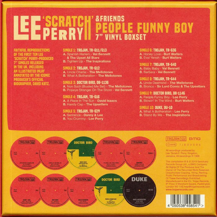 Lee Scratch PERRY - People Funny Boy: The Early Upsetter Singles Vinyl ...
