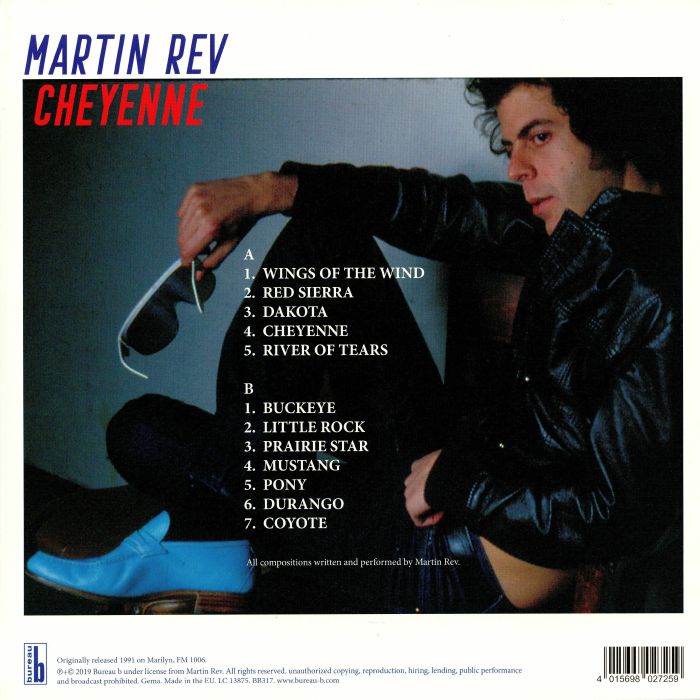Martin REV - Cheyenne (reissue) Vinyl at Juno Records.