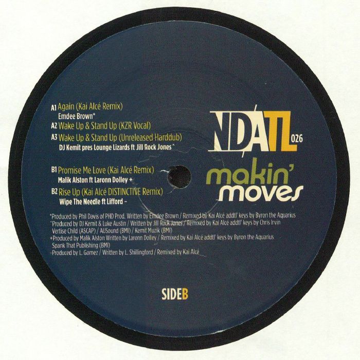 Emdee BROWN/DJ KEMIT/THE LOUNGE LIZARDS/MALIK ALSTON/WIPE THE NEEDLE ...