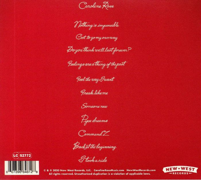 Caroline ROSE - Superstar CD at Juno Records.