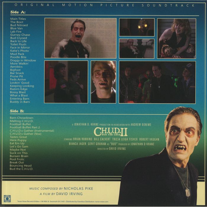 Nicholas PIKE - CHUD II: Bud The CHUD (Soundtrack) (Record Store Day ...