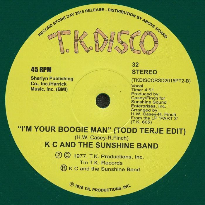KC & THE SUNSHINE BAND - I'm Your Boogie Man (reissue) Vinyl at Juno ...