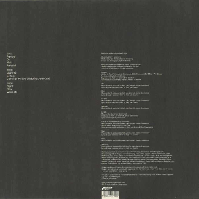 Kelly Lee OWENS - Inner Song Vinyl at Juno Records. Kelly Lee OWENS - Inner Song Vinyl at Juno Records.