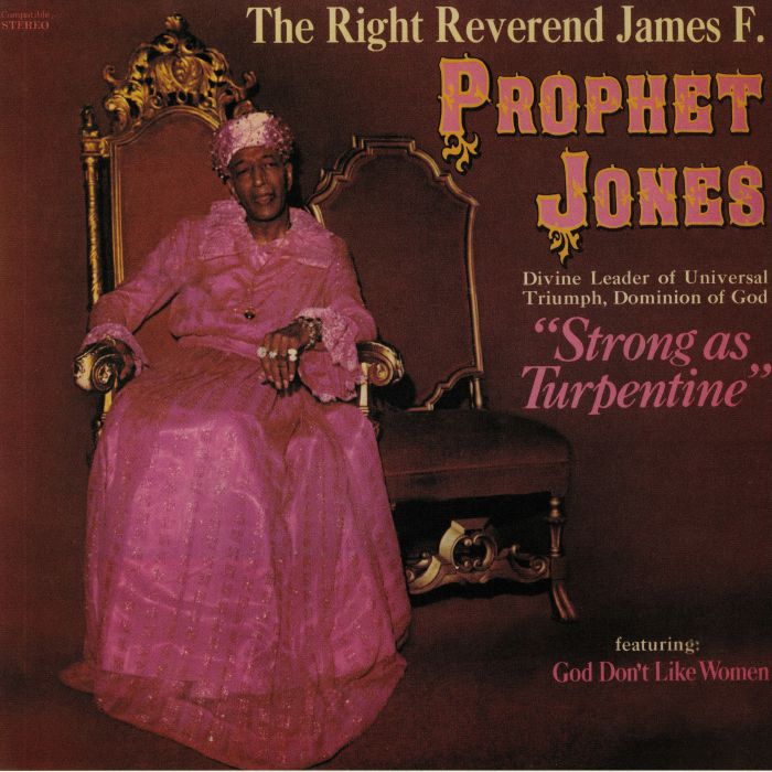 PROPHET JONES - Stronger As Turpentine (reissue) Vinyl at Juno Records.