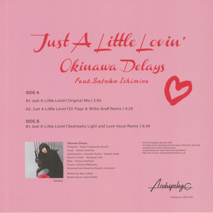 OKINAWA DELAYS - Just A Little Lovin Vinyl at Juno Records.