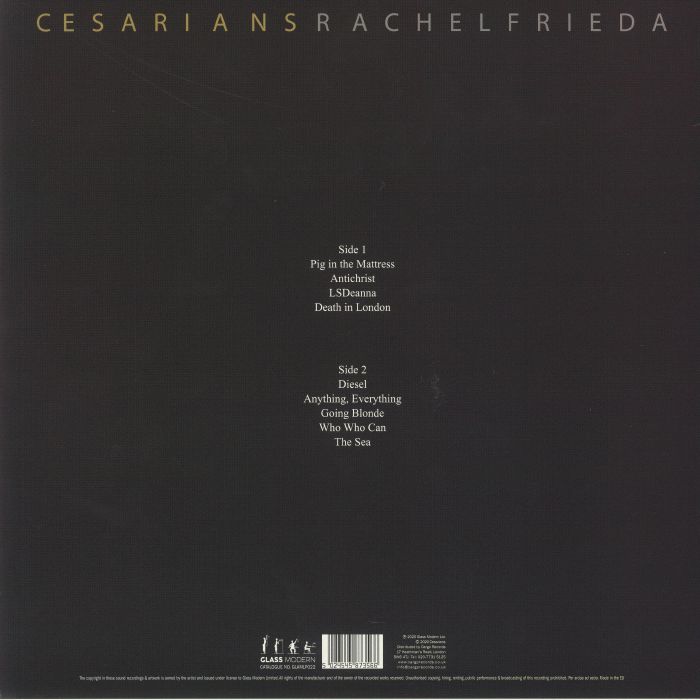 CESARIANS - Rachel Frieda Vinyl at Juno Records.
