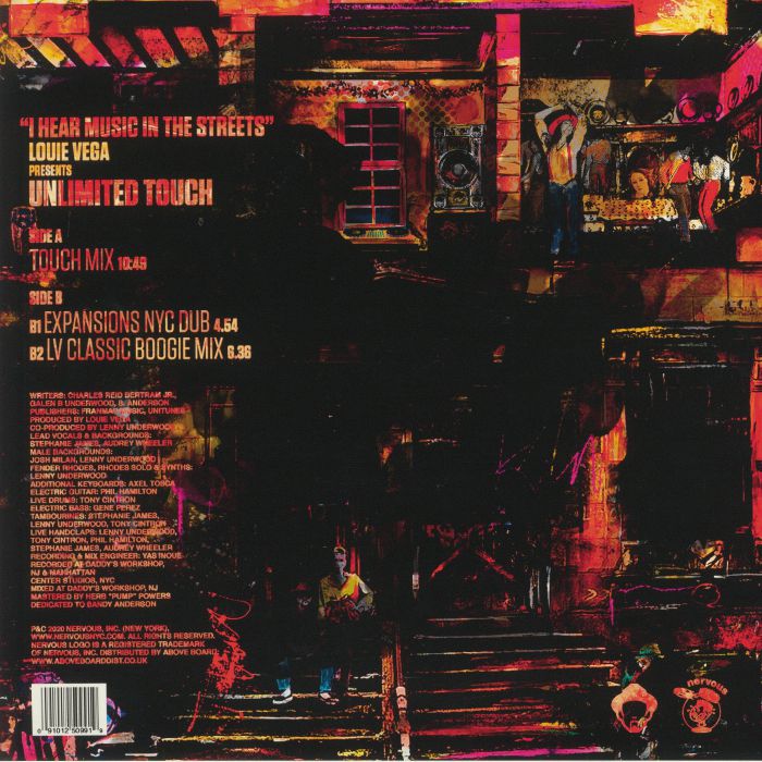 LOUIE VEGA presents UNLIMITED TOUCH - I Hear Music In The Streets ...