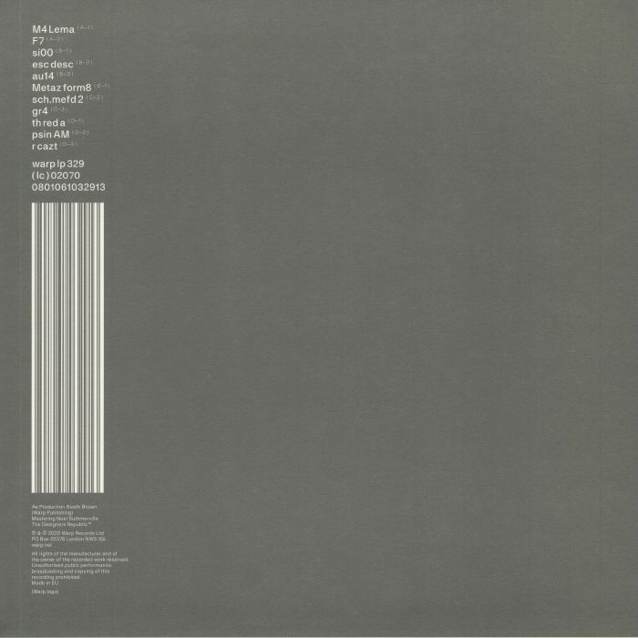 AUTECHRE - Sign Vinyl at Juno Records.