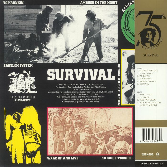 Bob MARLEY & THE WAILERS - Survival (Bob Marley 75th Anniversary ...