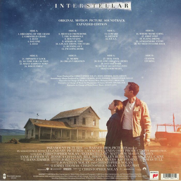 Hans ZIMMER - Interstellar (Soundtrack) (Expanded Edition) Vinyl at ...