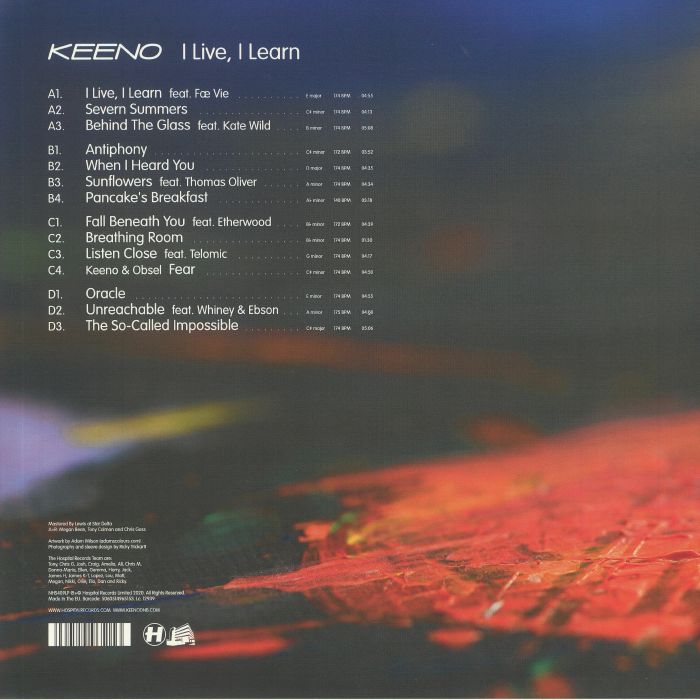KEENO - I Live I Learn Vinyl at Juno Records.