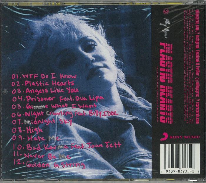 Miley CYRUS - Plastic Hearts CD at Juno Records.
