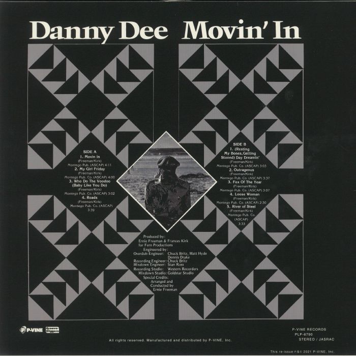 Danny DEE - Movin In (reissue) Vinyl at Juno Records.