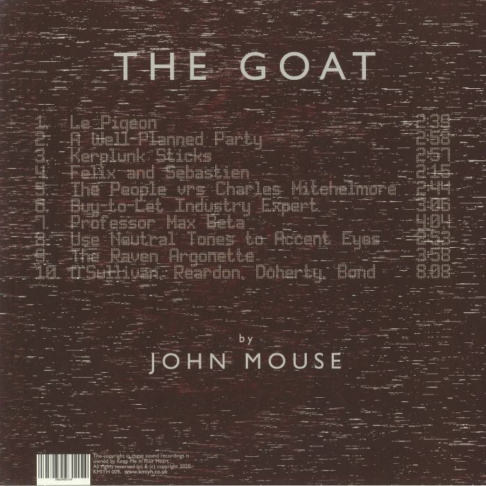 John MOUSE - The Goat Vinyl at Juno Records.