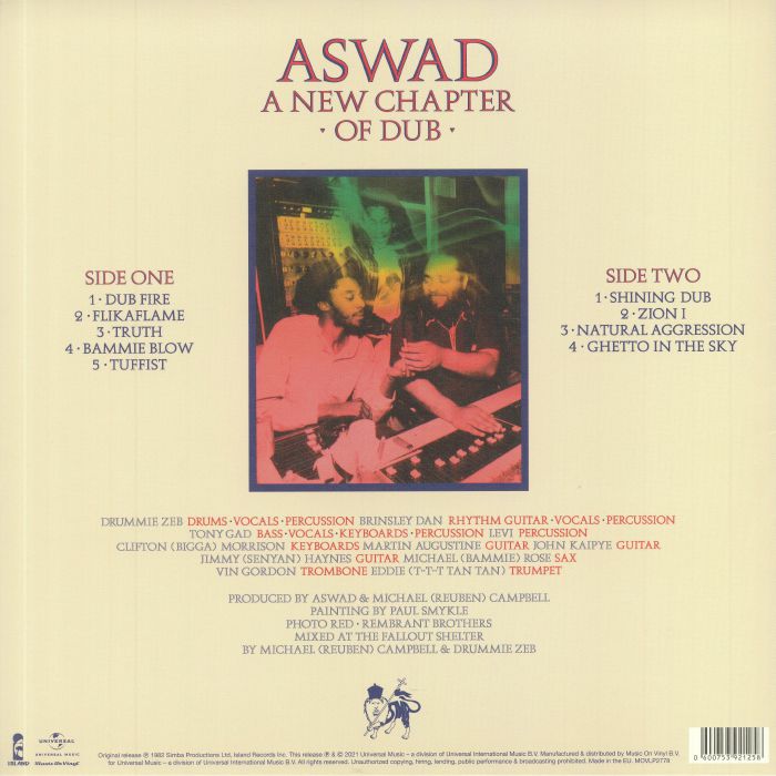 ASWAD - A New Chapter Of Dub (reissue) Vinyl at Juno Records.