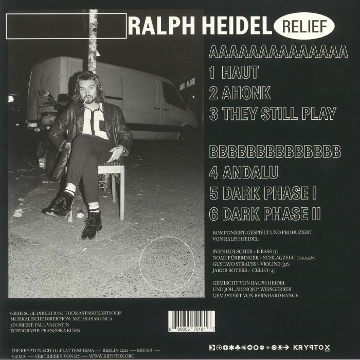 Ralph HEIDEL - Relief Vinyl at Juno Records.