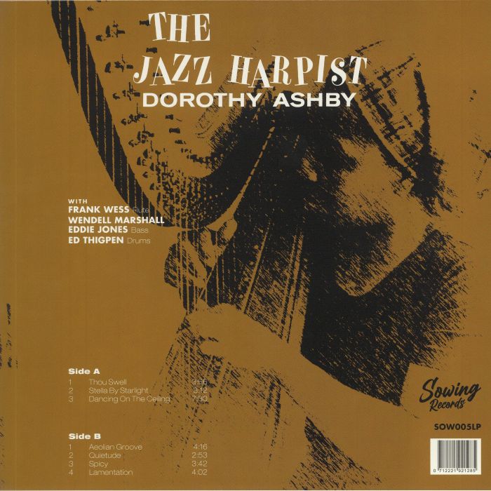 Dorothy ASHBY - The Jazz Harpist (reissue) Vinyl at Juno Records.