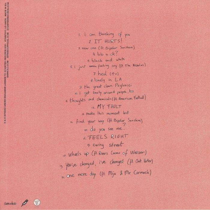 SAN HOLO - BB U OK? Vinyl at Juno Records.