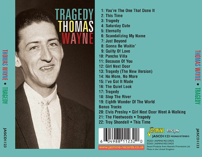 Thomas WAYNE - Tragedy CD at Juno Records.