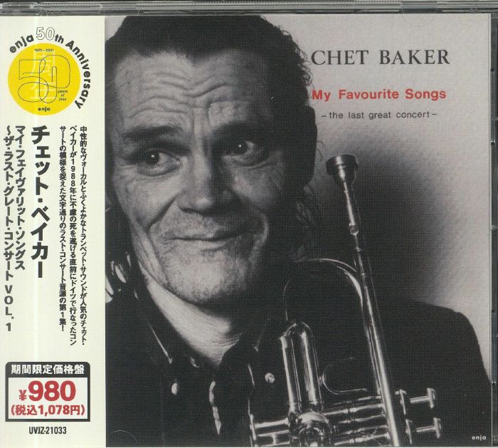 Chet BAKER - My Favorite Songs: The Last Great Concert Vol 1 CD at Juno ...