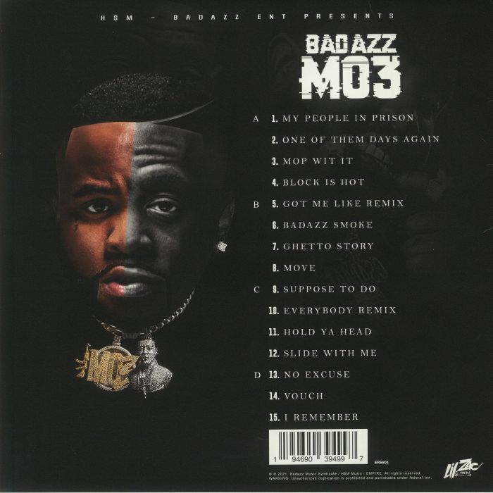 BOOSIE BADAZZ/MO3 - Badazz Mo3 (Record Store Day RSD 2021) Vinyl at ...