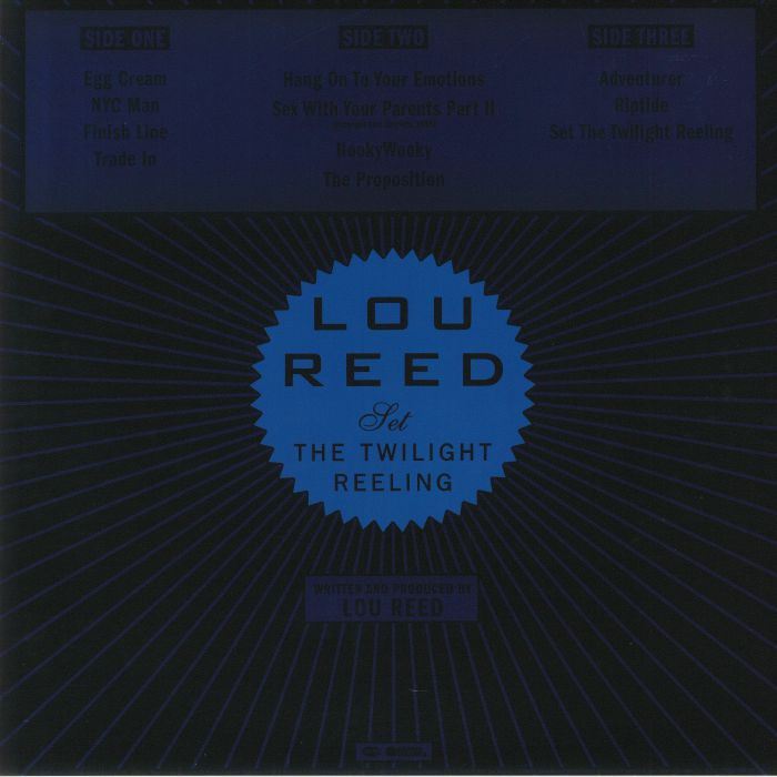 Lou REED - Set The Twilight Reeling (Record Store Day RSD 2021) Vinyl at Juno Records.