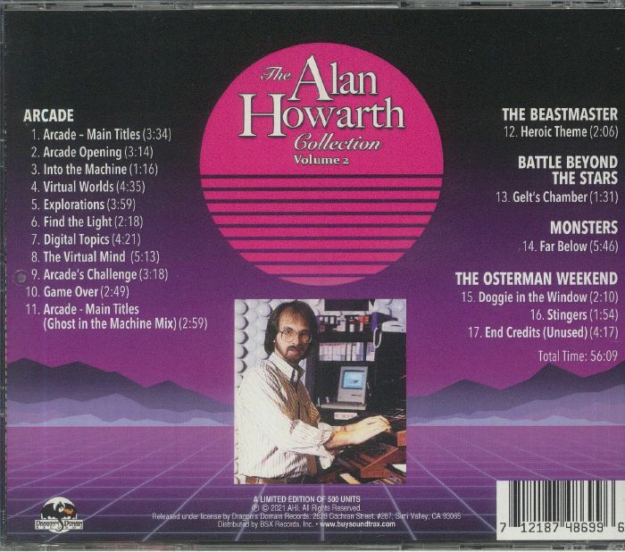 Alan HOWARTH - The Alan Howarth Collection Volume 2 CD at Juno Records.