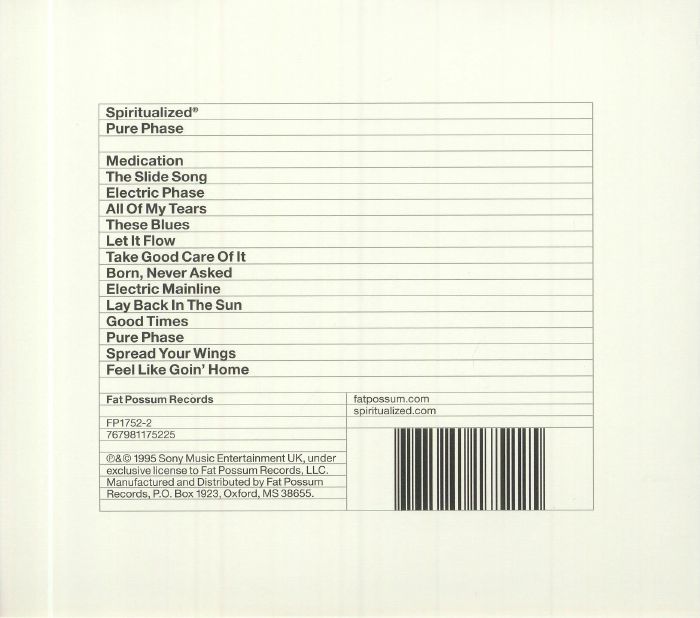 SPIRITUALIZED - Pure Phase (reissue) CD at Juno Records.