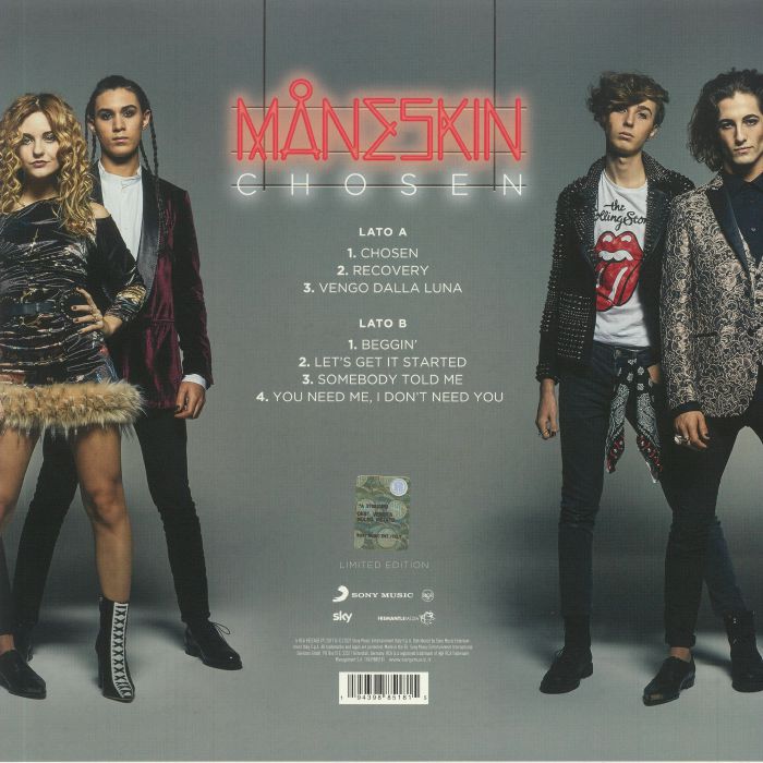 MANESKIN - Chosen Vinyl at Juno Records.