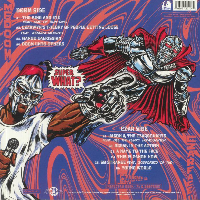 CZARFACE/MF DOOM - Super What? Vinyl at Juno Records.