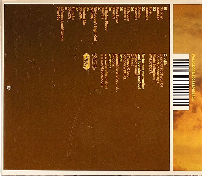 ROYKSOPP - Melody AM CD at Juno Records.