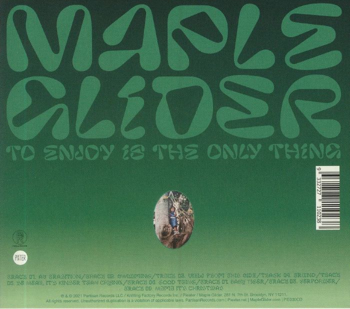 MAPLE GLIDER - To Enjoy Is The Only Thing CD at Juno Records.