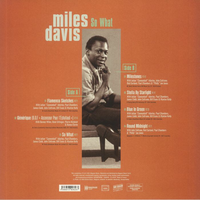 Miles DAVIS - So What (remastered) Vinyl at Juno Records.