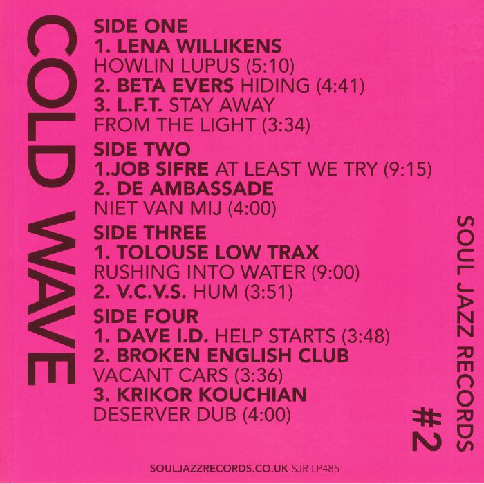 VARIOUS - Cold Wave #2 Vinyl at Juno Records.