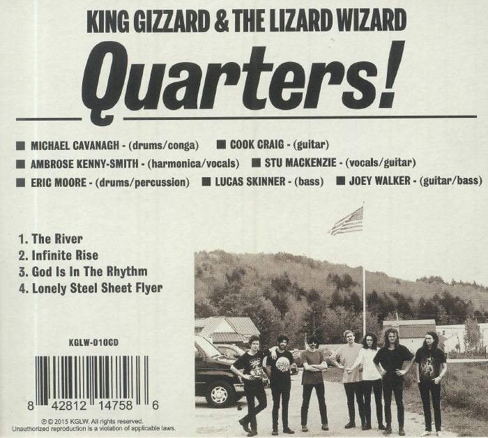 KING GIZZARD & THE LIZARD WIZARD - Quarters! CD at Juno Records.