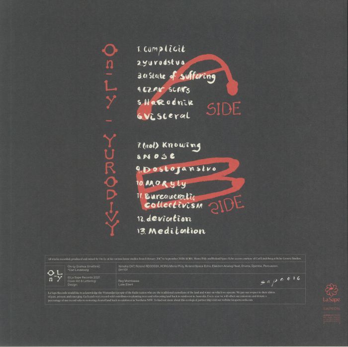 ON LY - Yurodivy Vinyl at Juno Records.