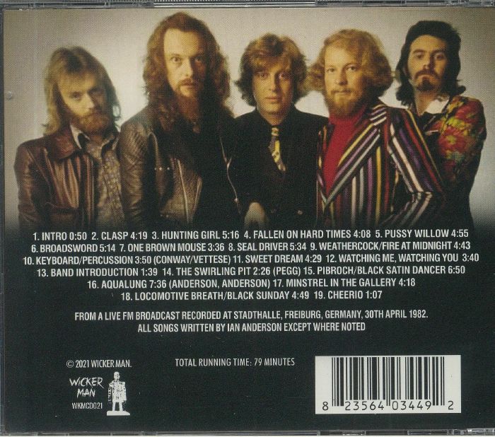 JETHRO TULL - Hard Times Of Old England: Freiburg Broadcast 1982 CD at ...