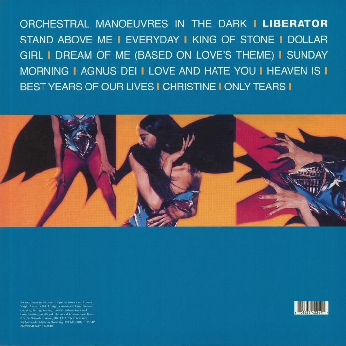 Orchestral Manoeuvres In The Dark Liberator Reissue Vinyl At Juno