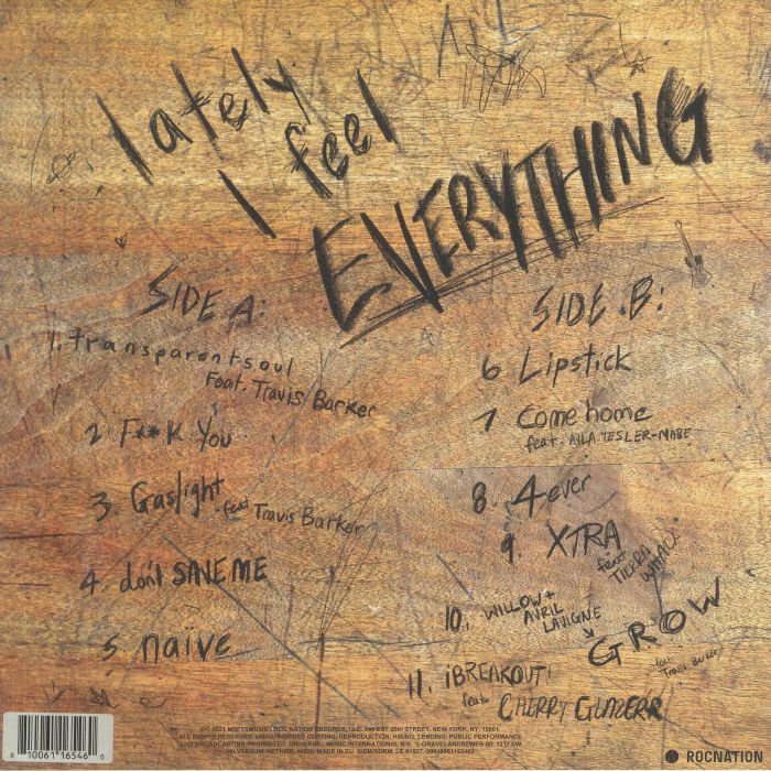 Willow Lately I Feel Everything Vinyl At Juno Records