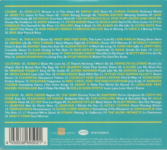 VARIOUS - Greatest Ever Decade: 90s CD at Juno Records.