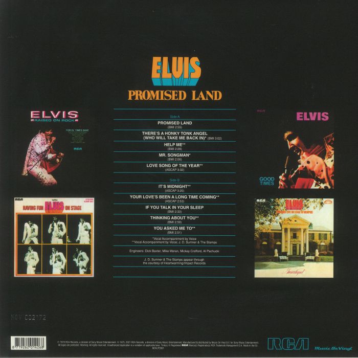 Elvis PRESLEY - Promised Land Vinyl at Juno Records.