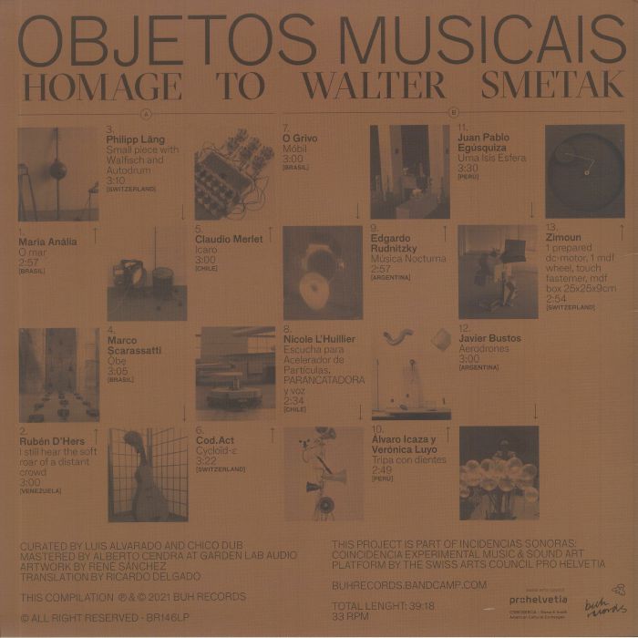 VARIOUS - Objetos Musicais: Homage To Walter Smetak Vinyl at Juno Records.