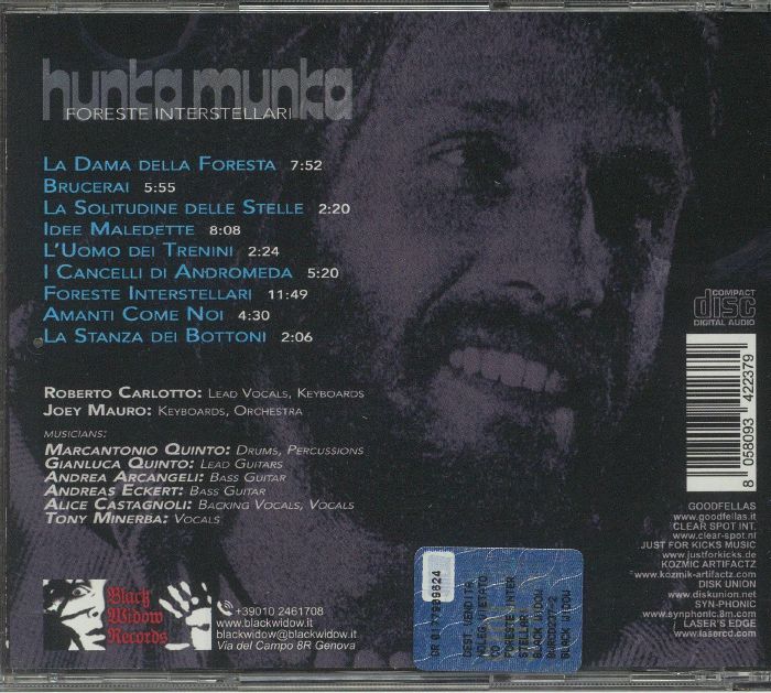 HUNKA MUNKA - Foreste Interstellari CD at Juno Records.