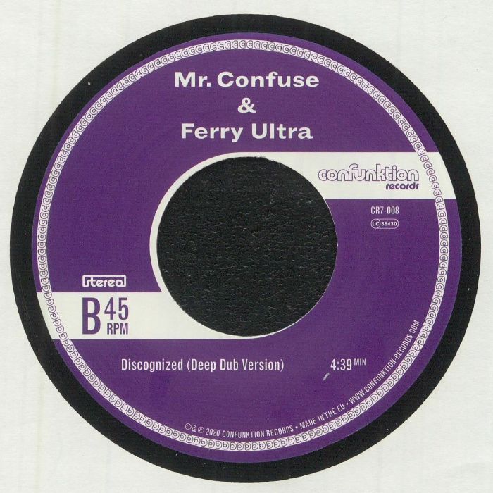 MR CONFUSE/FERRY ULTRA - Discognized Vinyl at Juno Records.